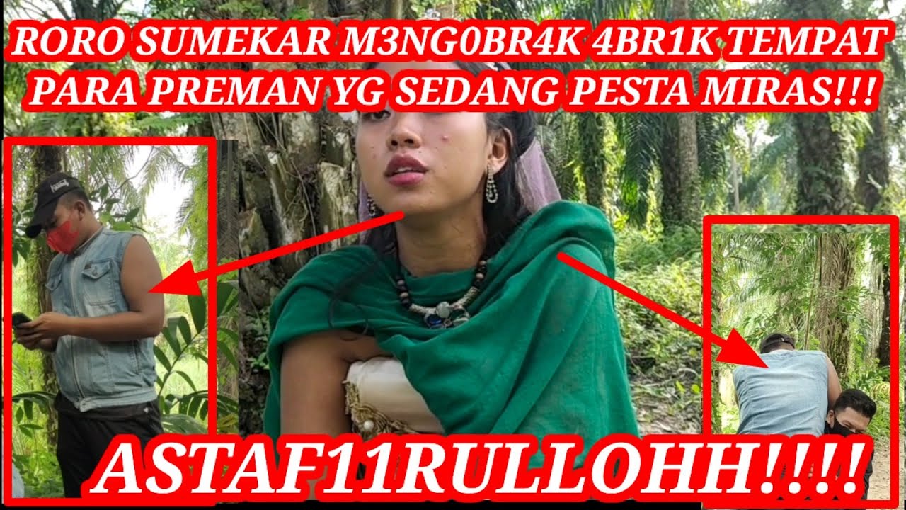 RORO SUMEKAR MENGHAJAR ANGGOTA ROBERT YG SEDANG PESTA MIRAS!!! - YouTube