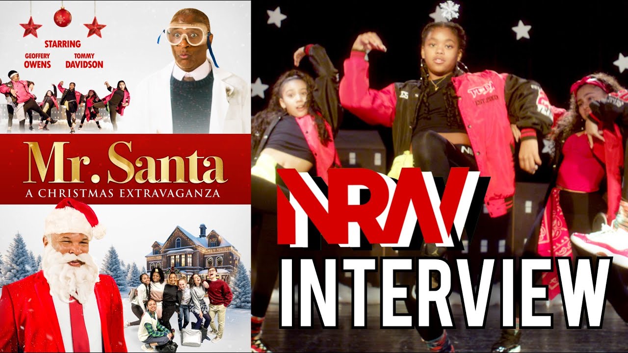 Geoffrey Owens, Tommy Davidson & Noel Calloway talk MR SANTA A ...