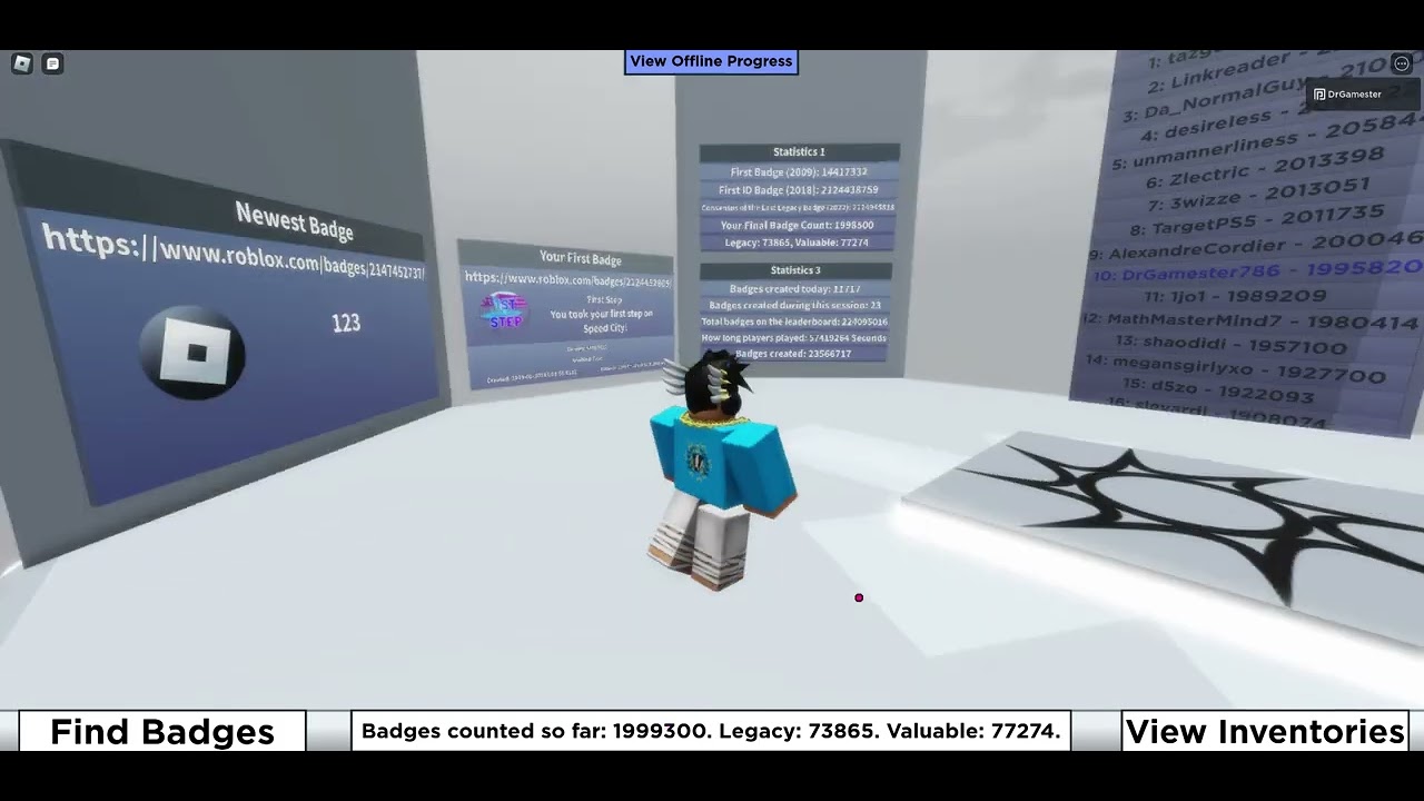 2M Badges ON ROBLOX!!!! - YouTube