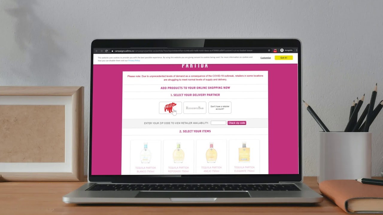 Partida Tequila | Adimo Buy Now (USA) - YouTube