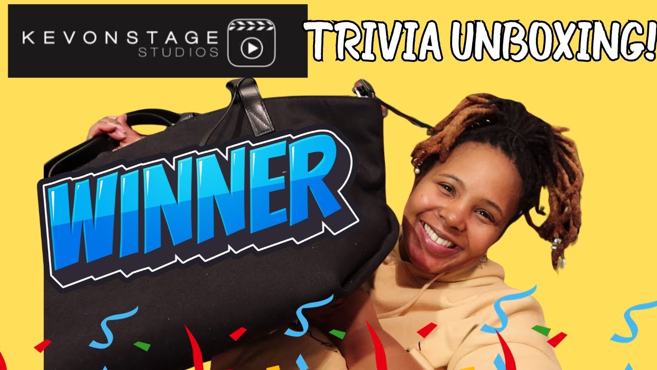 Trivia Winner With KevOnStage! - YouTube