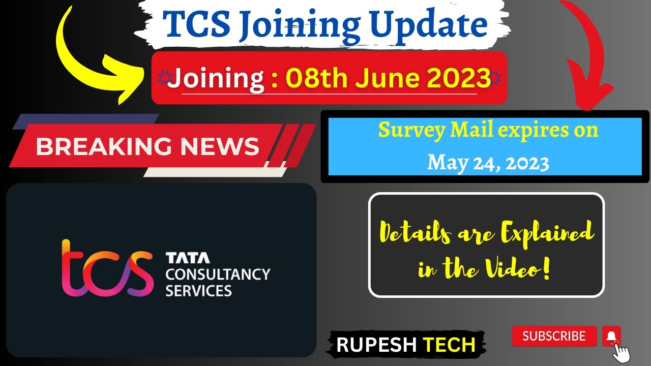 Tcs latest onboarding update | Joining: 08th June 2023 | All will get ...