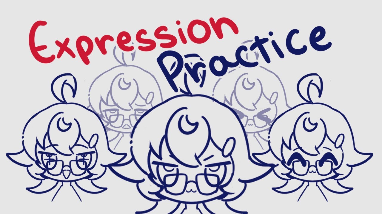 Let's study EXPRESSIONS [Expression week day 1] - YouTube