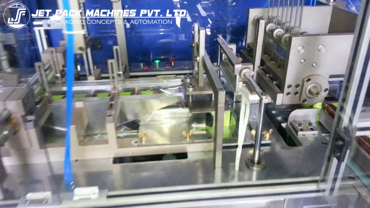 Perfume Carton Automatic Over Wrapping Machine - YouTube