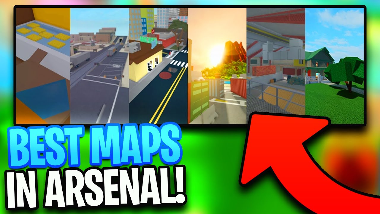 These are The BEST Maps in all of Roblox Arsenal! (SUPER FUN!) - YouTube