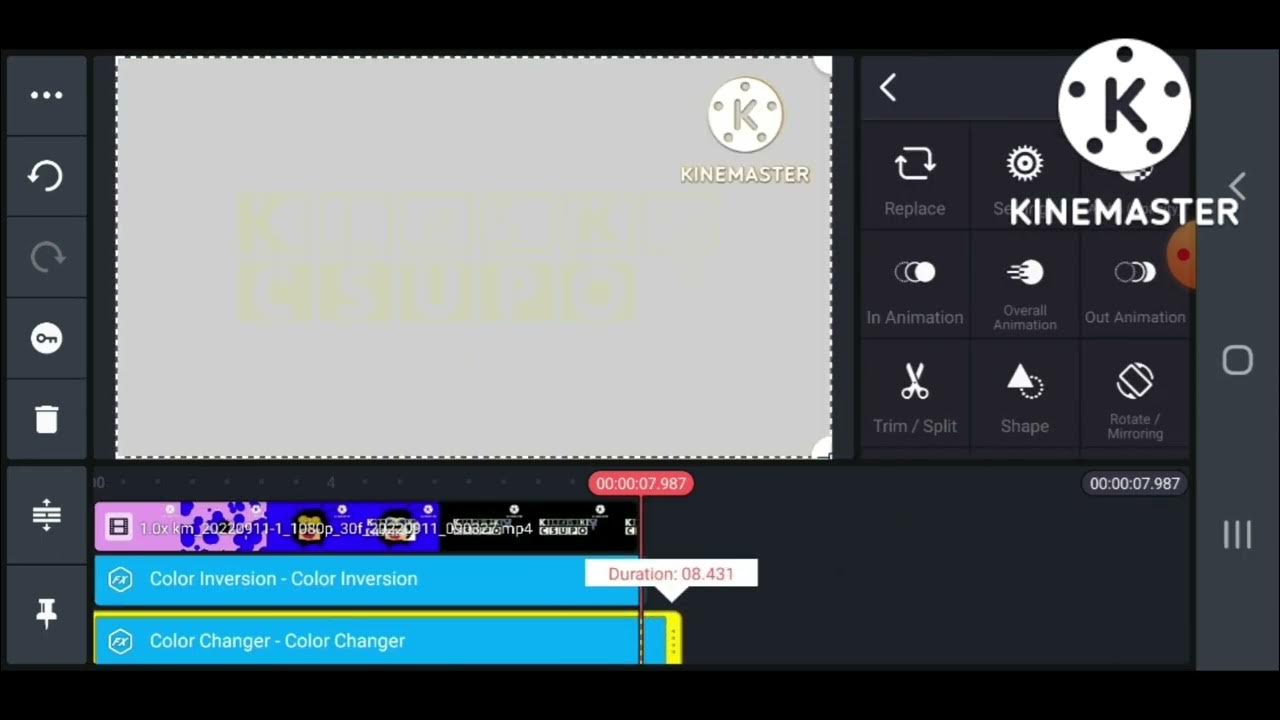 How to make chorded on kinemaster - YouTube