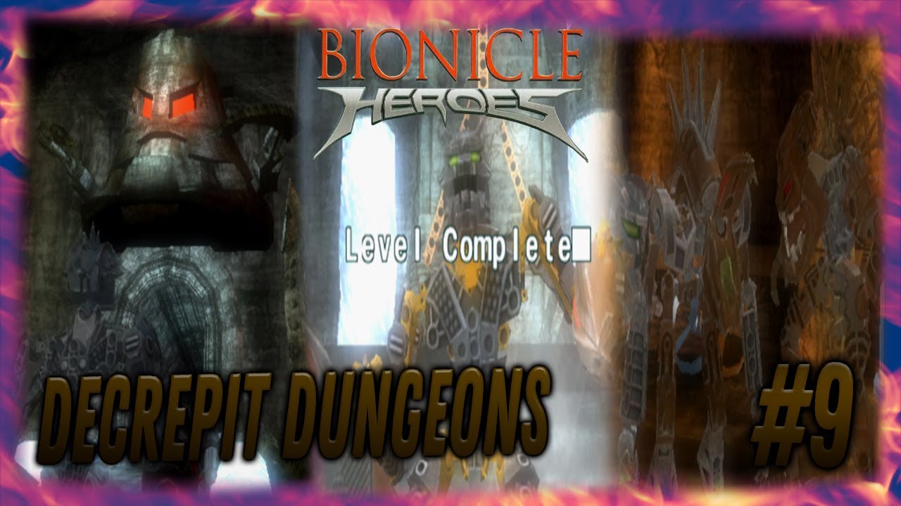 Bionicle Heroes #9 This Metal Boss (Avak, Decrepit Dungeons) - YouTube