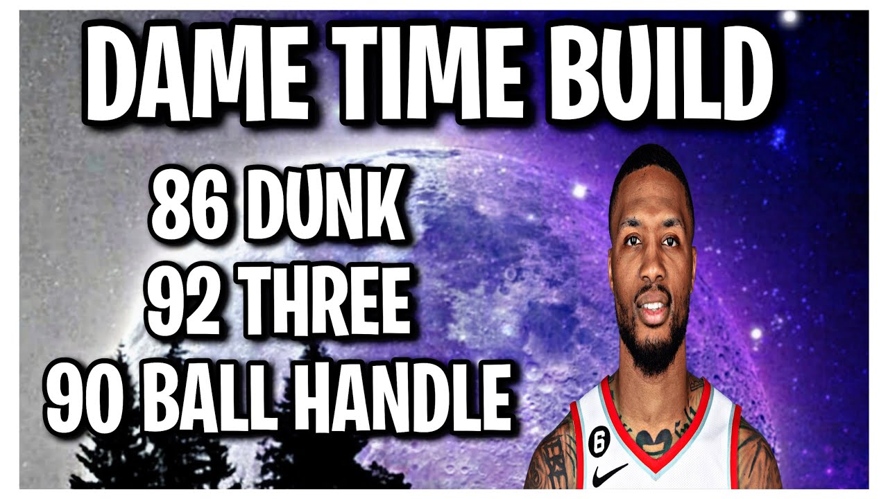 BEST POINT GUARD BUILD NBA 2K23 CURRENT GEN (92 THREE DAMIAN LILLARD ...