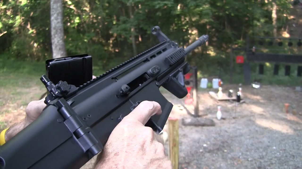 Hickok45 Shoots The SCAR17 - YouTube