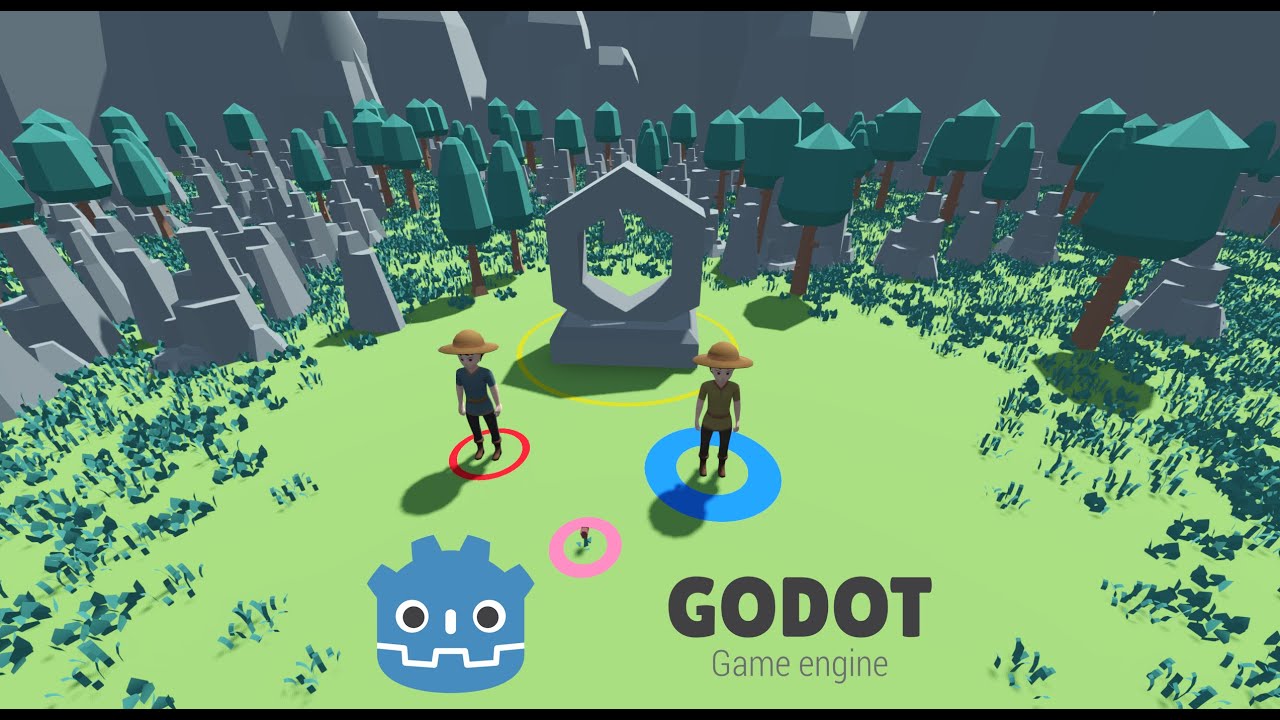 RTS Selection Circle with Shaders in Godot - Demo - YouTube