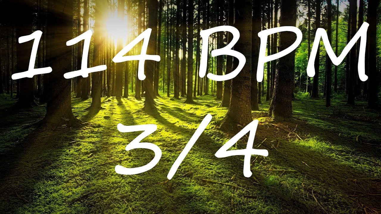 114 BPM 3/4 Claves Metronome - YouTube