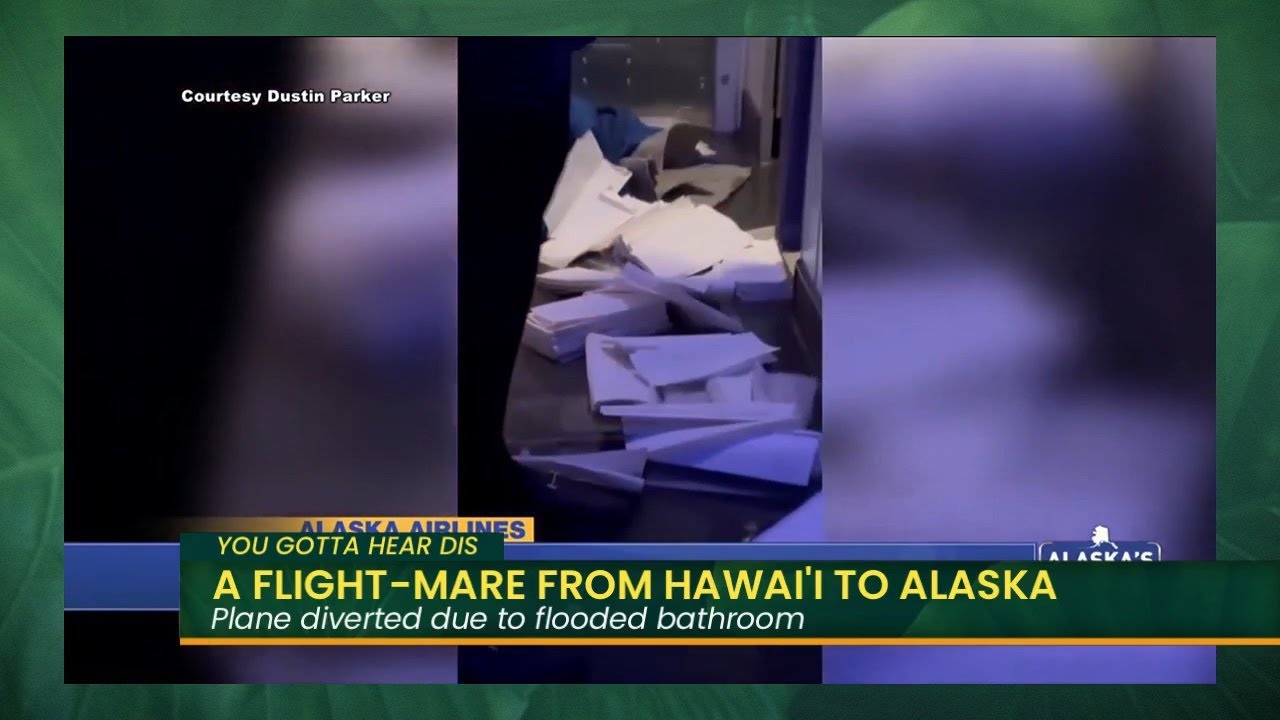 What's Da Scoops: A flight-mare from Hawaii to Alaska - YouTube
