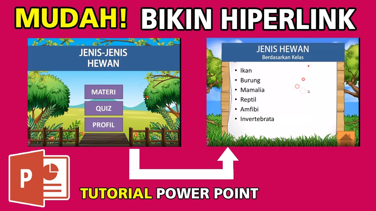 Mudah! Membuat Hyperlink dan Menu di PowerPoint ~ Tutorial Power Point ...