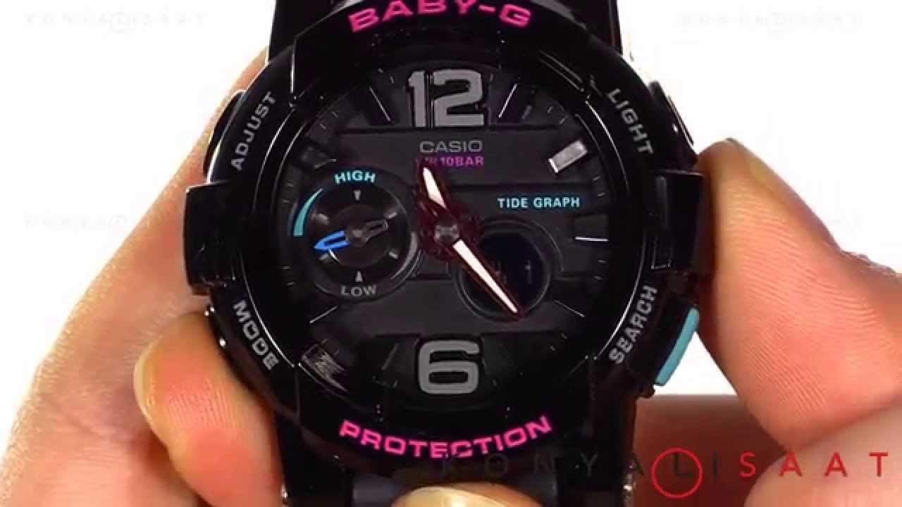 CASIO BABY-G BGA-180-1B Bayan Kol Saati - YouTube