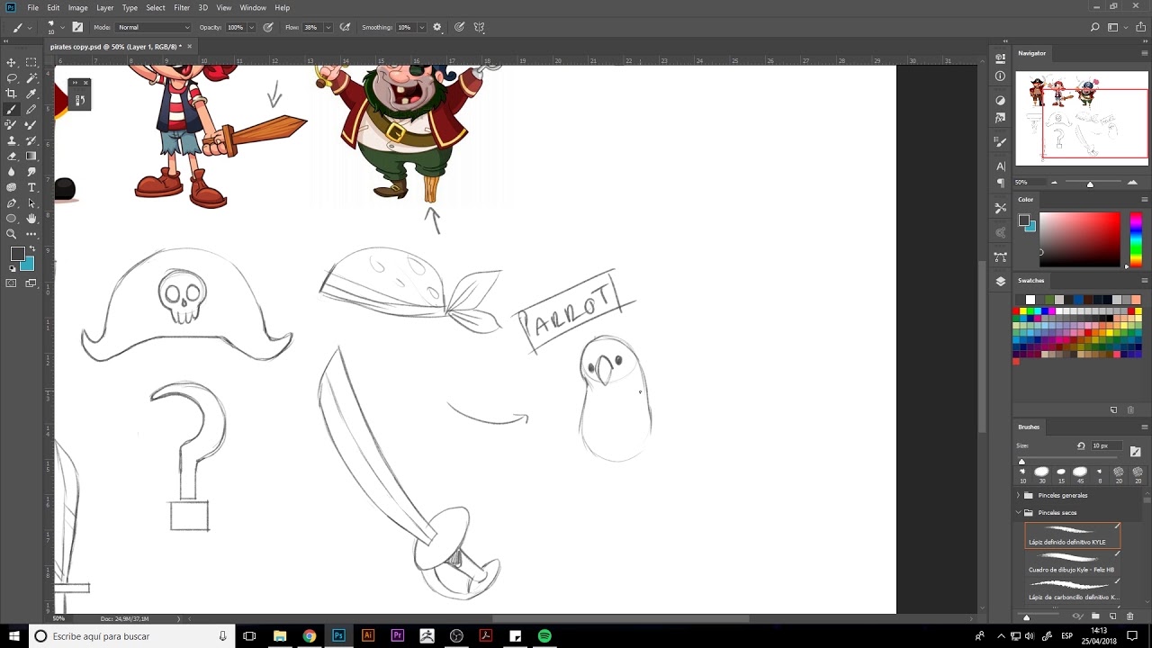 01/07 Presentation — Character Design: Create Your Own Pirate Crew_ENG ...