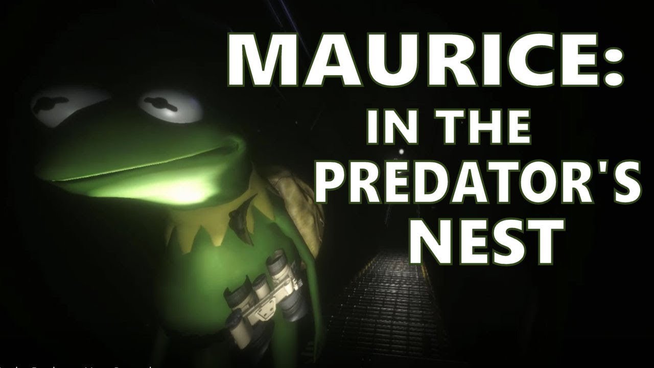 How many Kermits does it take to beat a Predator? - Maurice in the Predators Nest - YouTube