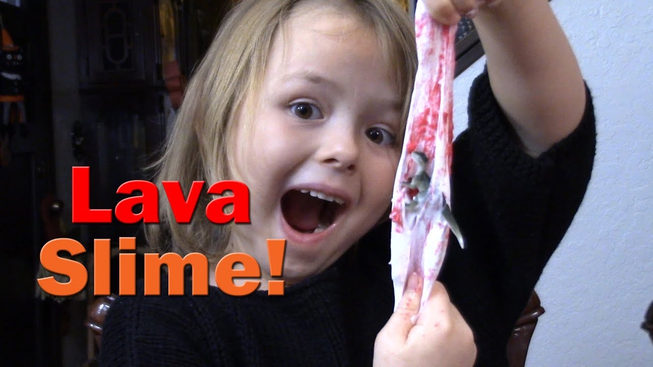 Making LAVA SLIME (FAIL or Best Slime EVER?) - YouTube