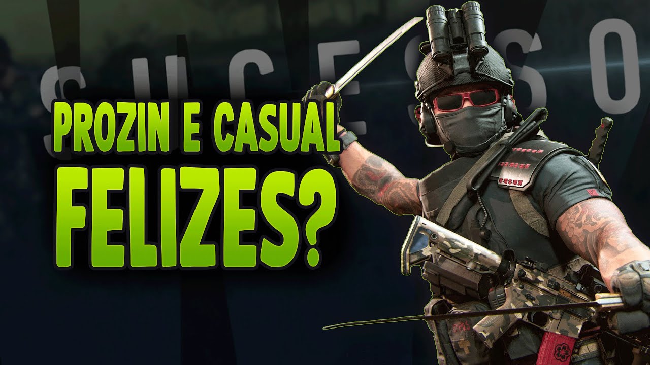 PROZIN E CASUAL FELIZES!? JOGO AGORA FICOU PERFEITO OU NÃO? WARZONE E ...