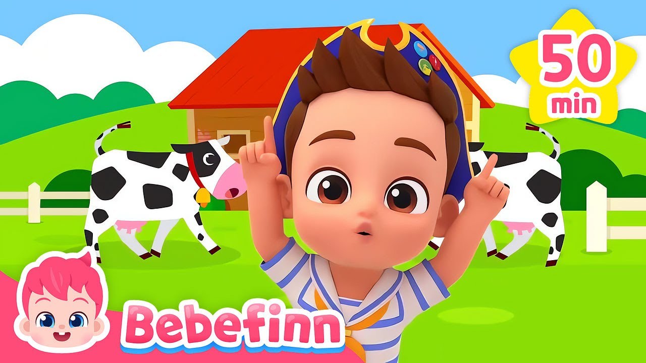 Bebefinn's Animal FriendsㅣNursery Rhymes for Kids - YouTube