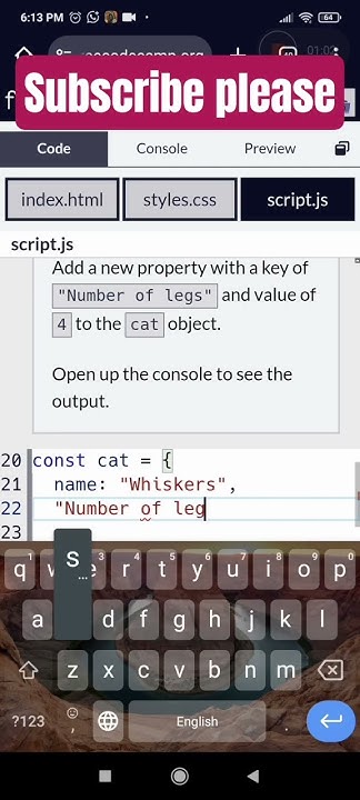 Learn Basic Javascript By Building A Role Playing Game|step 50#reels#