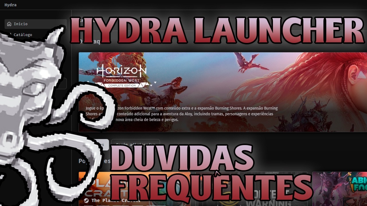 Hydra Launcher - Dúvidas Frequentes - YouTube