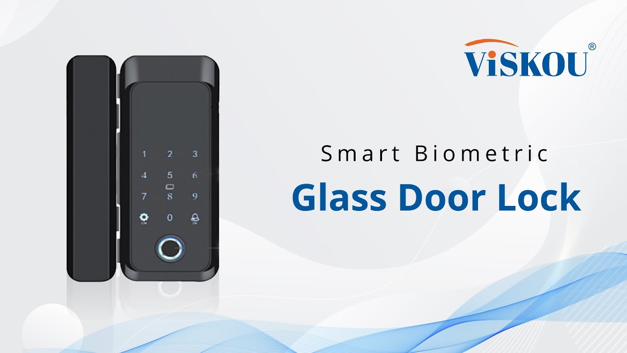 Secure Your Office and Premises with VISKOU Smart Biometric Glass Door ...