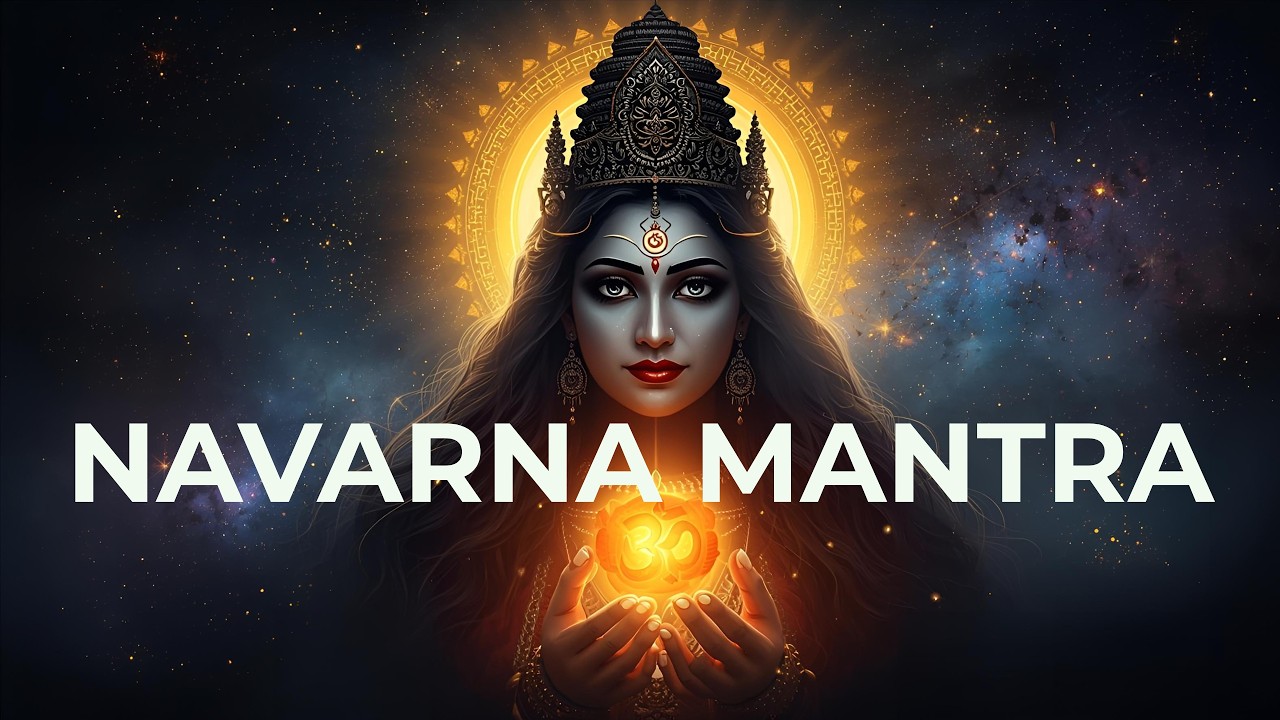 NAVARNA MANTRA 108 Times ॐ ऐं ह्रीं क्लीं | EXTREMELY POWERFUL Devi ...