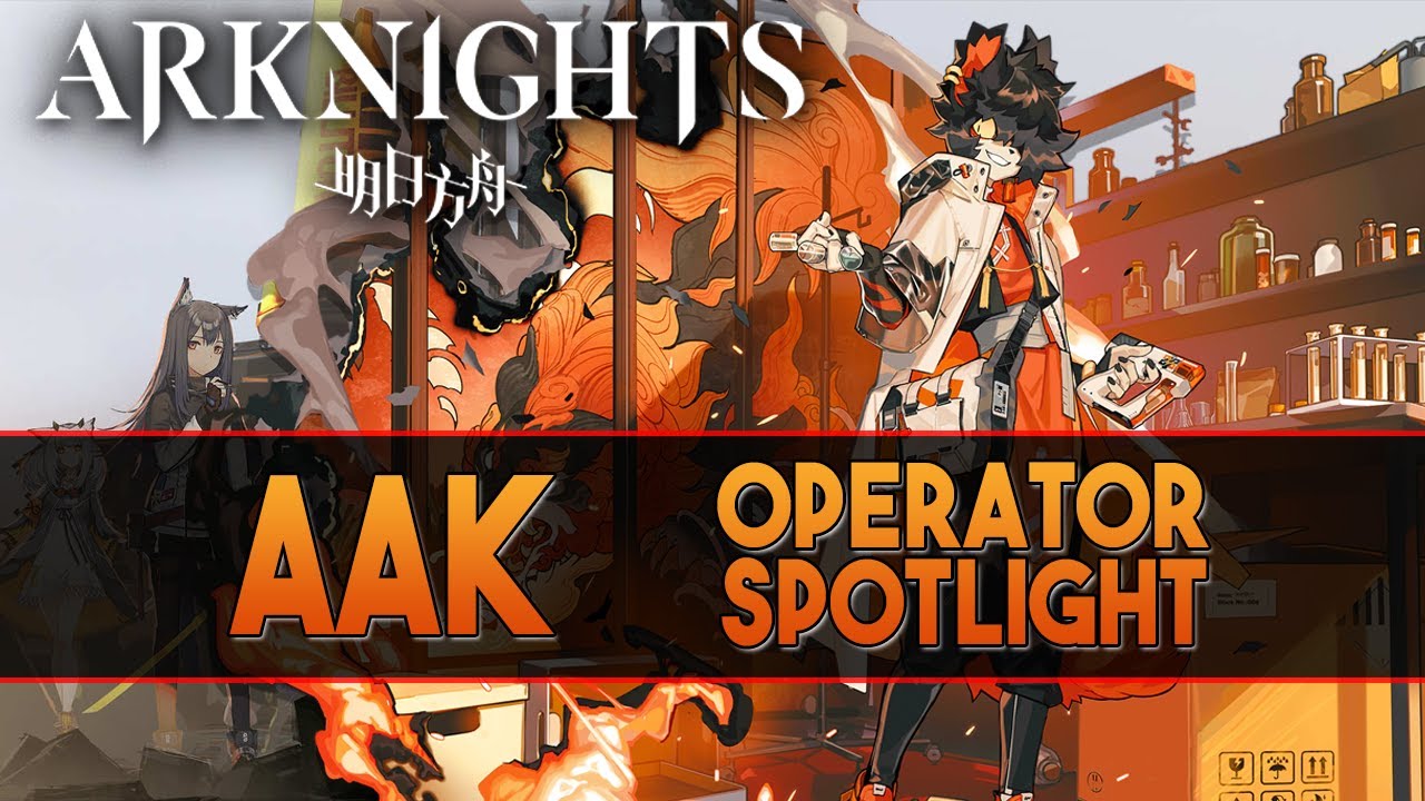 【明日方舟/Arknights】"Aak" Review + Demonstration - Arknights Operator Spotlight - YouTube