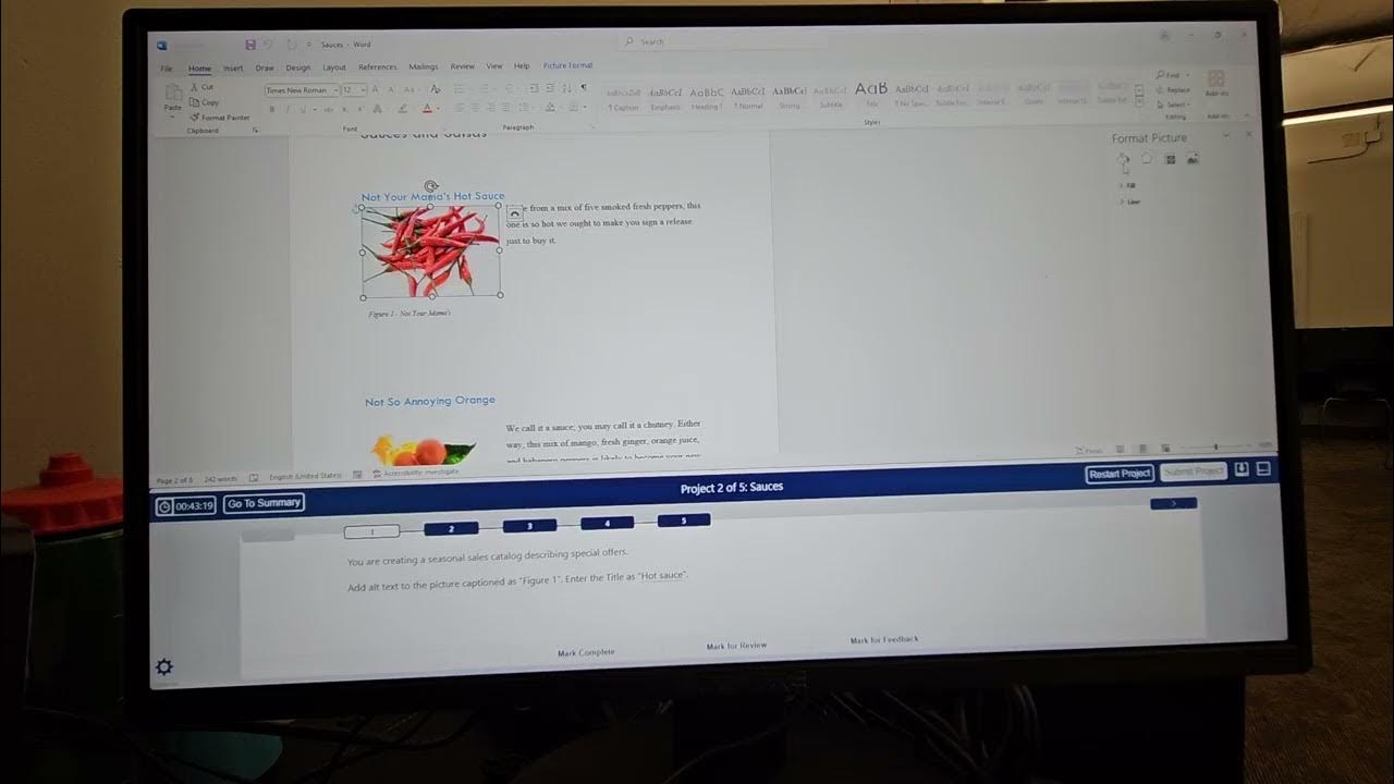 Adding Alternate Text to a Picture - YouTube