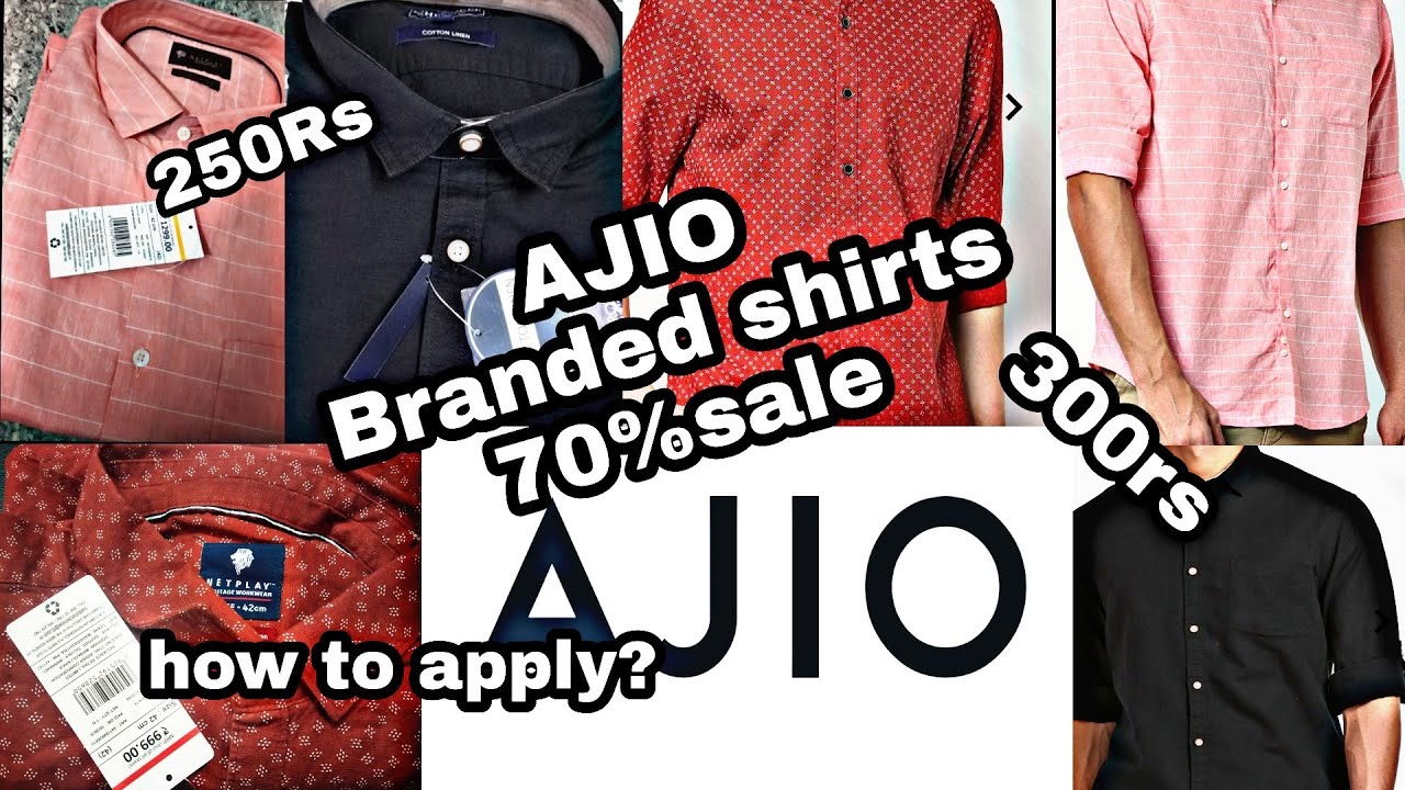 Ajio men's wear offers how to apply and buy/PRIFJ0DXA use code/# ...