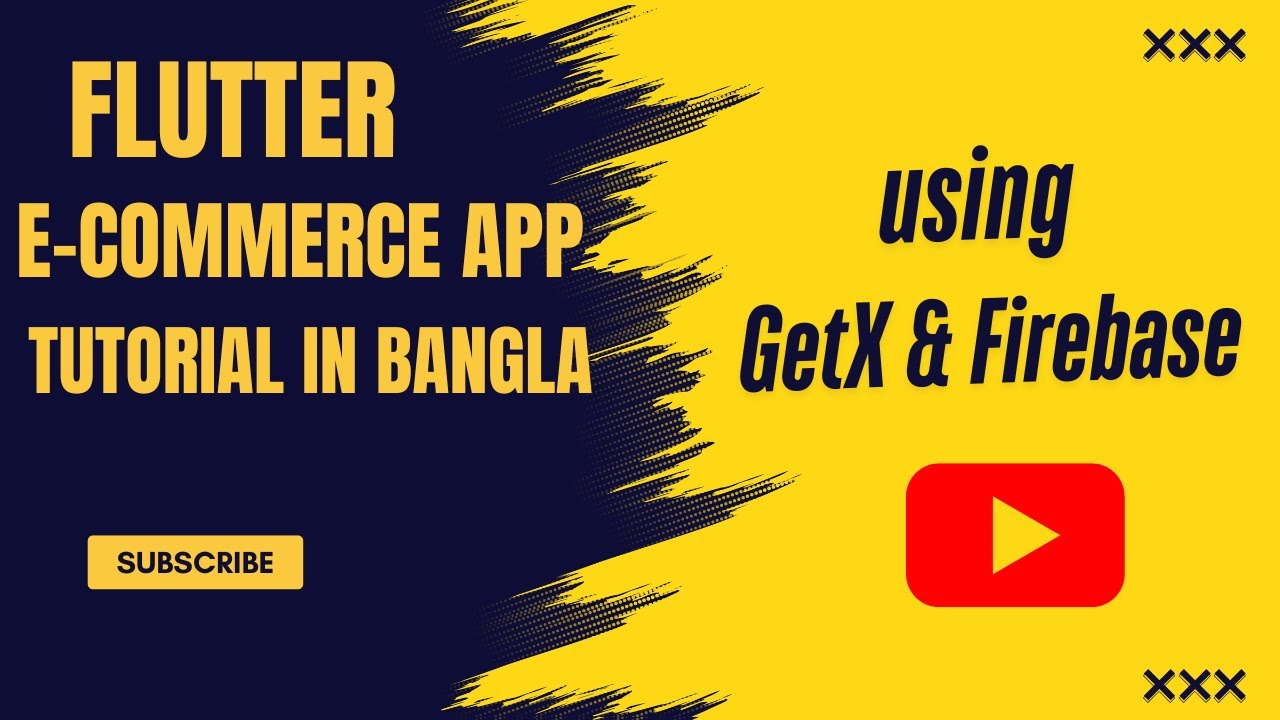 #9 || Flutter E-Commerce app tutorial in Bangla using GetX & Firebase - YouTube