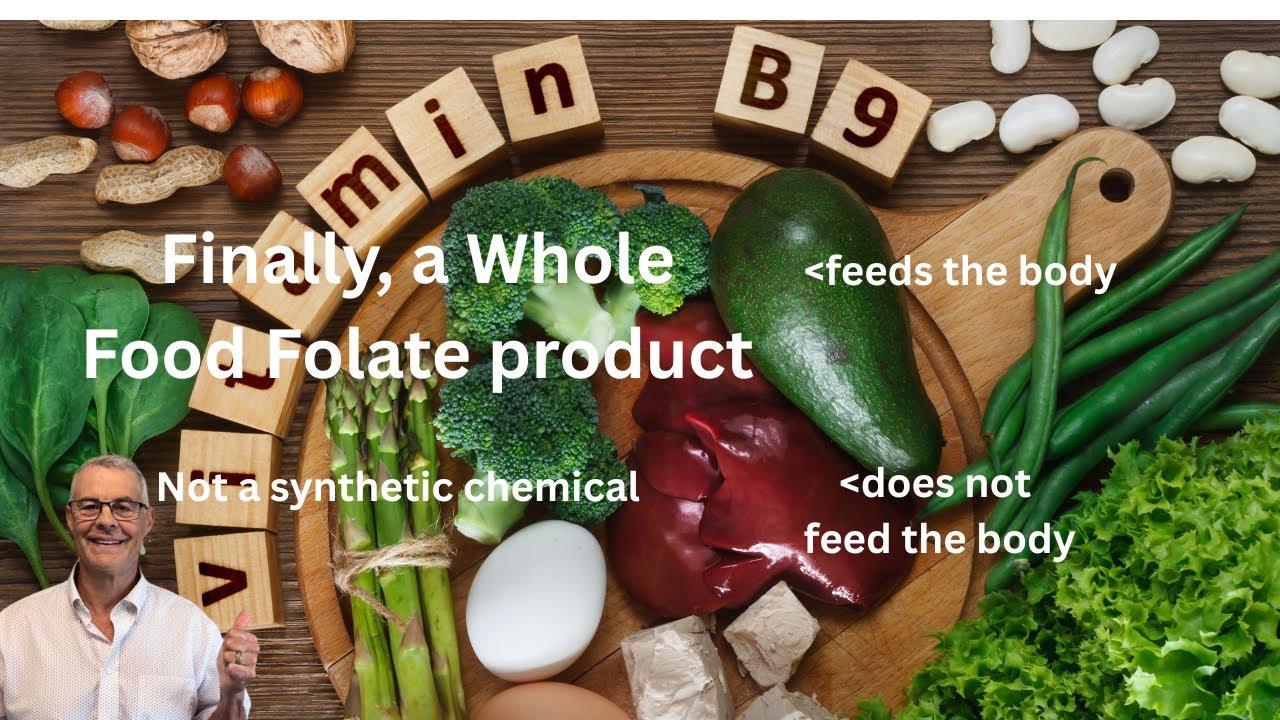 Whole Food folate. A whole food vitamin with Folate and B12 that is ...
