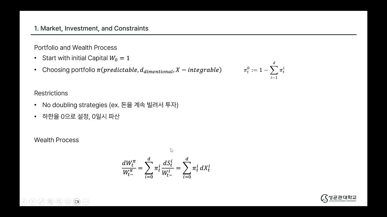 Numeriare portfolio in semimartingale finance models - YouTube
