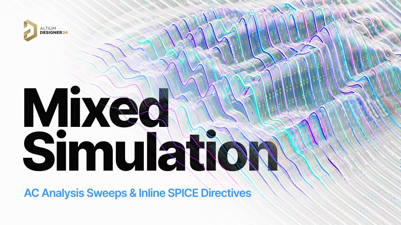 Mixed Simulation Pt. 2: AC Analysis Sweeps & Inline SPICE Directives ...