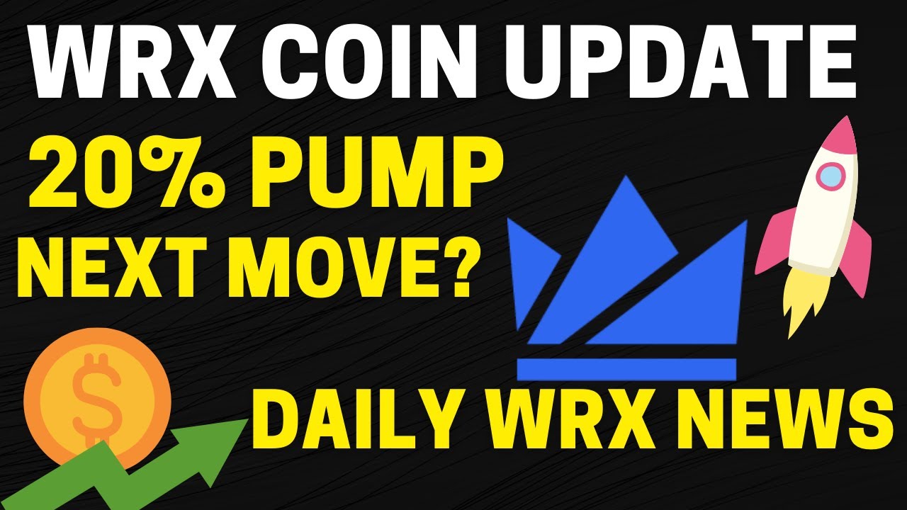 WRX Coin Massive Comeback 20% PUMP | WazirX Coin Daily Update WRX Coin ...