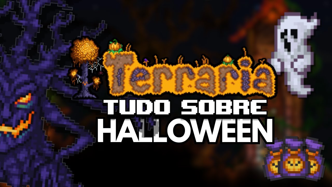 TUDO SOBRE O HALLOWEEN TERRARIA | 2024 - EVENTOS - YouTube