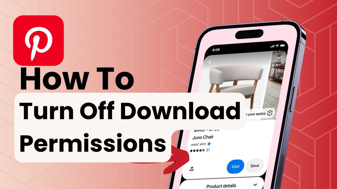 How To Turn Off Download Permissions On Pinterest? - YouTube