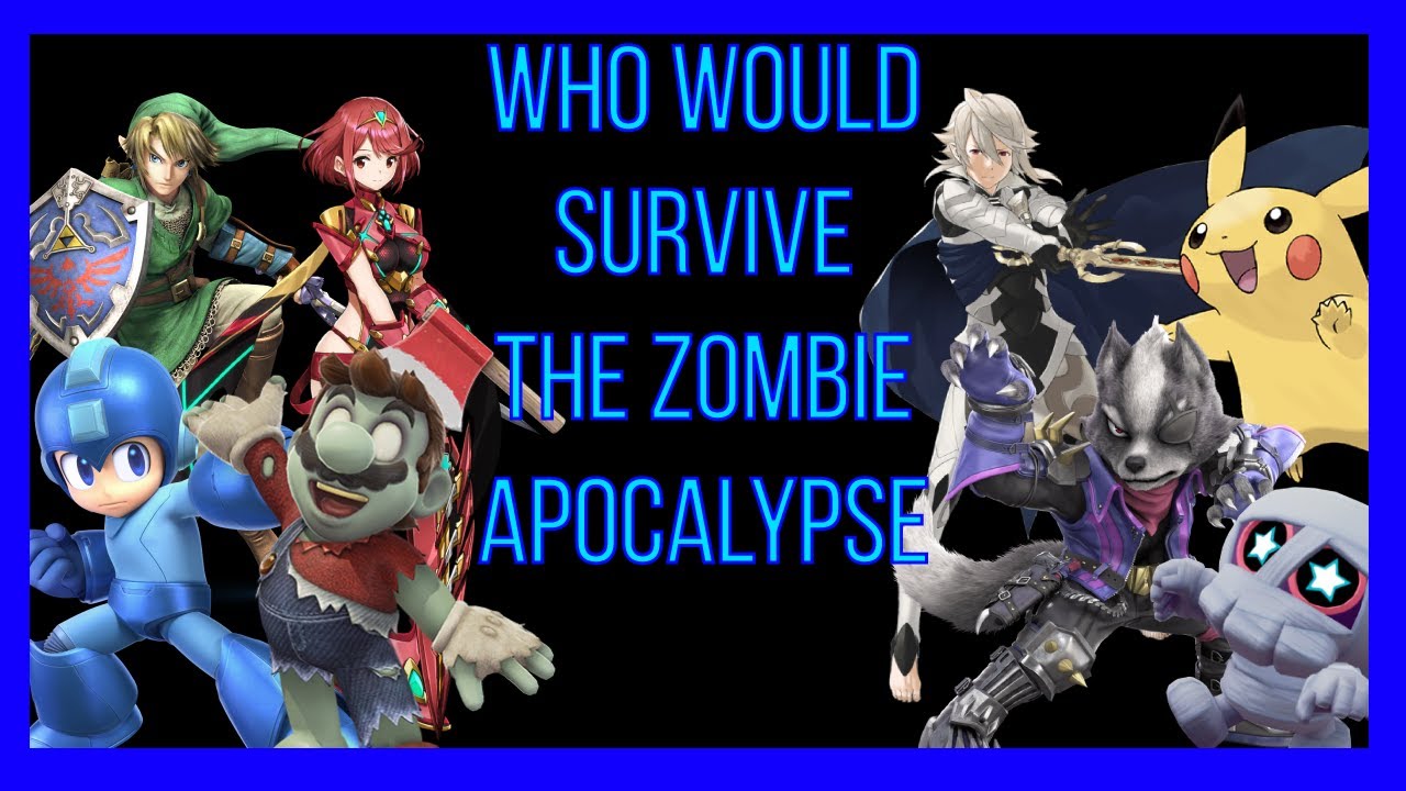 Who would survive the Zombie Apocalypse? (SSBU Tier List) - YouTube