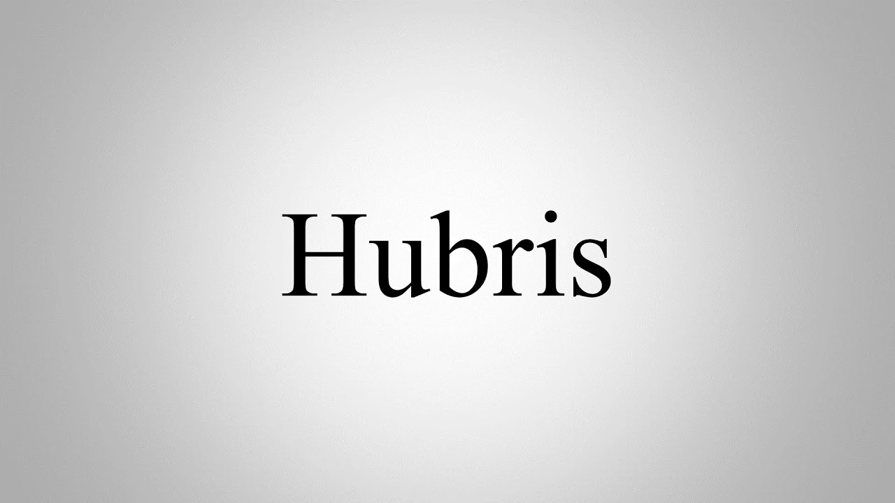 Learn How To Pronounce Hubris - YouTube