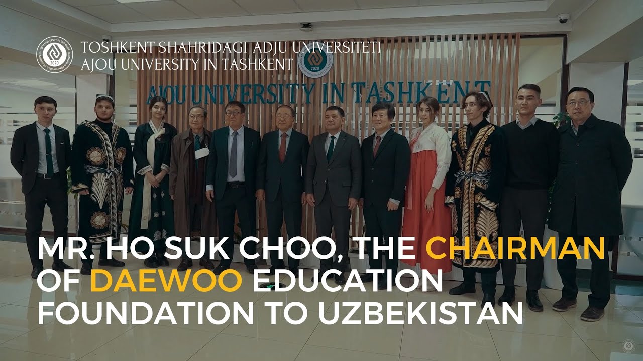 The delegation headed by Mr. Ho Suk Choo, the Chairman of Daewoo ...