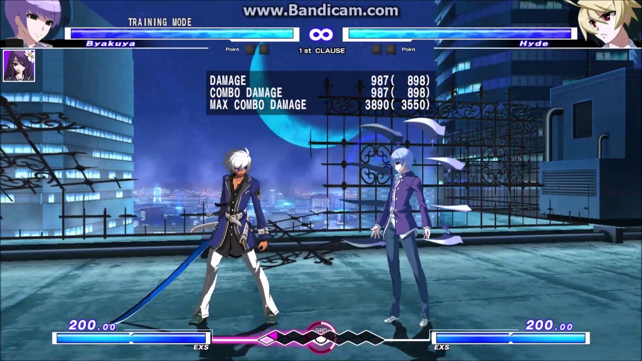 UNIst: Byakuya Web Okizeme - YouTube