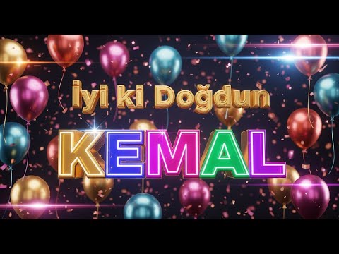 Kemal İsmiyle Doğum Günü Şarkısı | Kişiye Özel Unutulmaz Doğum Günü Sürprizi