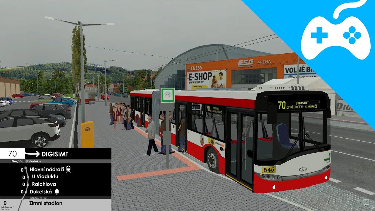 Simt MHD - DIGISIMT - Solaris Urbino 18 PMDP + BusTec - YouTube