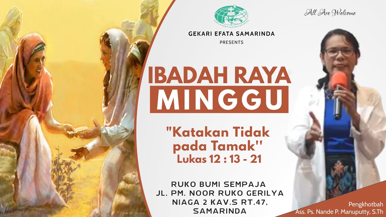 IBADAH RAYA MINGGU 21 MEI 2023 - YouTube
