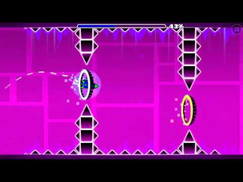 Geometry dash || Spaceship adventure (harder) by Echonox - YouTube