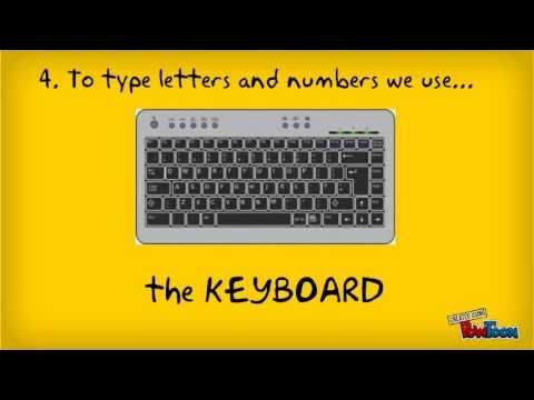Parts of the computer (for kids) - YouTube