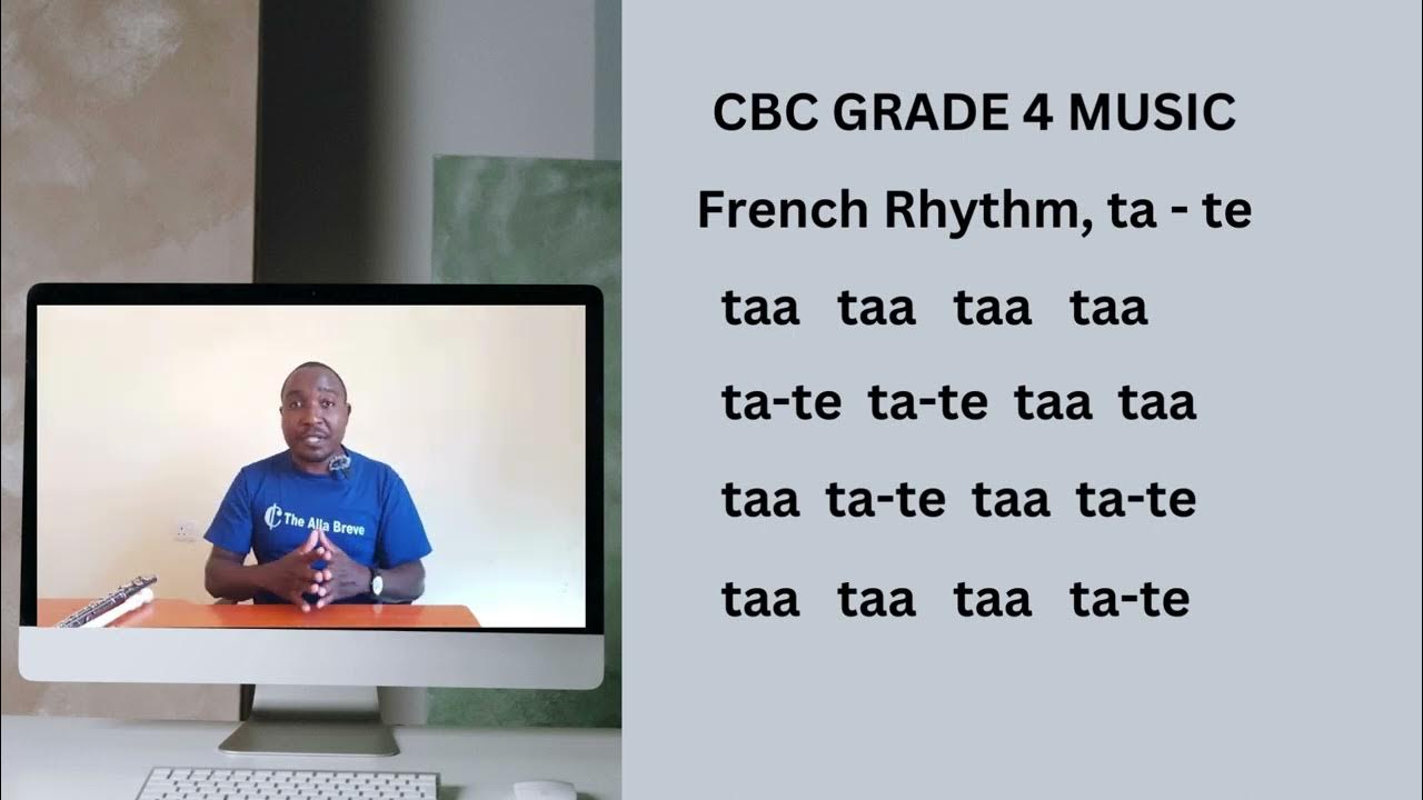 CBC GRADE 4, LESSON 5: CREATING RHYTHMS - YouTube