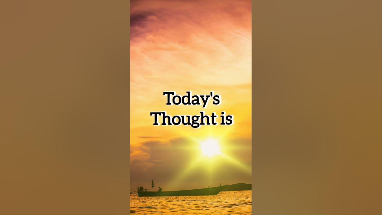 Thought For The Day For School Assembly Thought Of The Day YouTube thought-for-the-day-for-school-assembly-thought-of-the-day-youtube