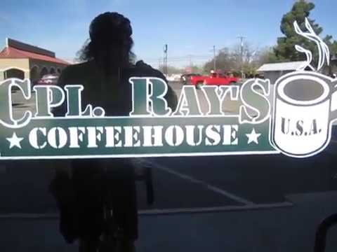 Bike Across USA Day 22: Cpl. Ray's Coffee Shop in Andrews, TX - YouTube