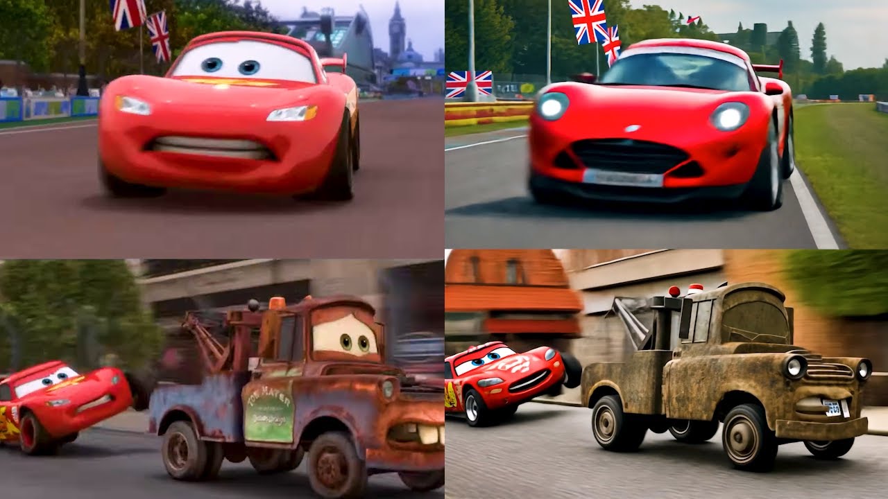 Cars 2 Bomb in Mater Chase Remake - YouTube